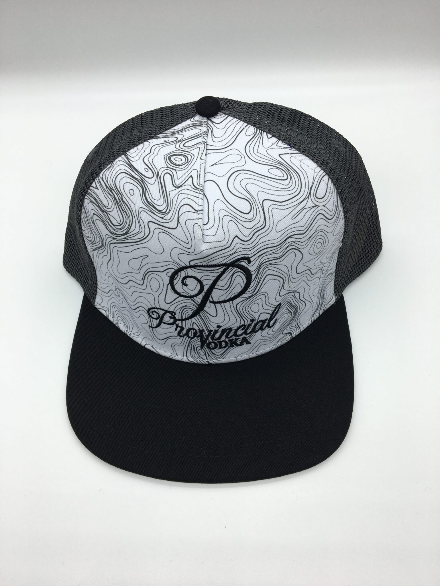 Provincial Vodka Grey & White Hat - Radouga Distilleries